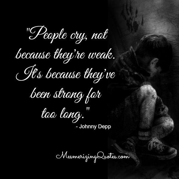 Crying Person Quotes