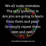 We all make mistakes - Mesmerizing Quotes